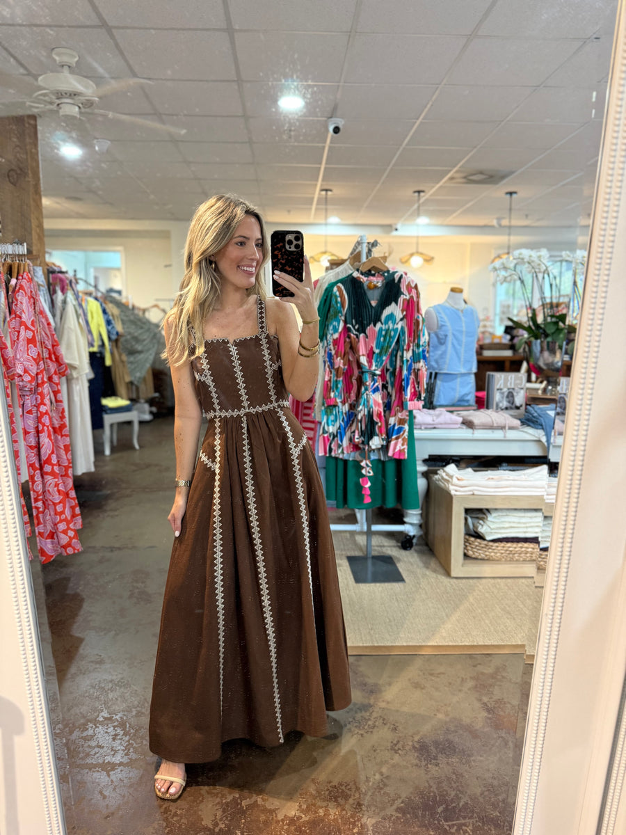 Woodell Sqaure Neck Maxi – Gigi's Bluffton